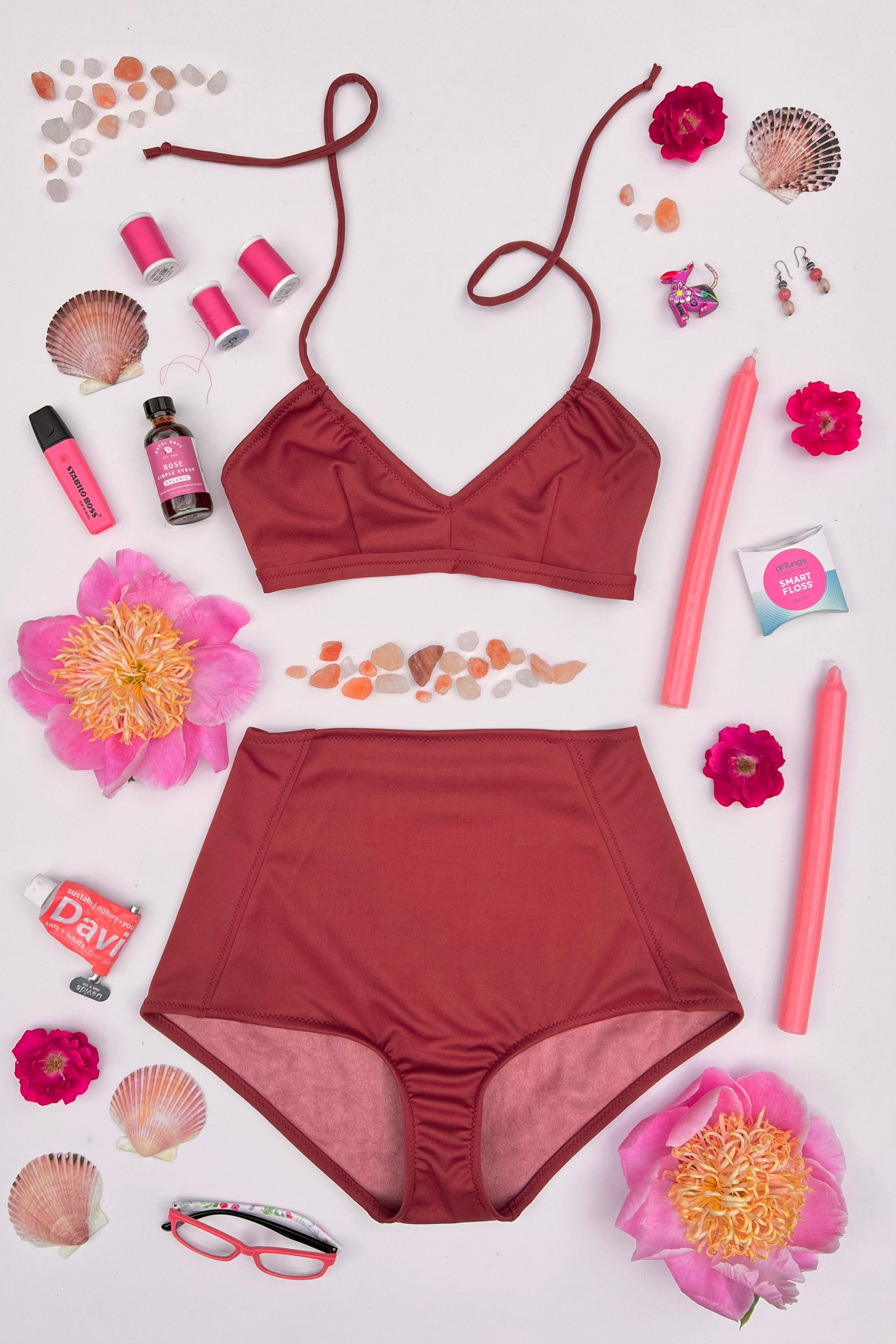 Rhubarb Swimsuit | merrick maria