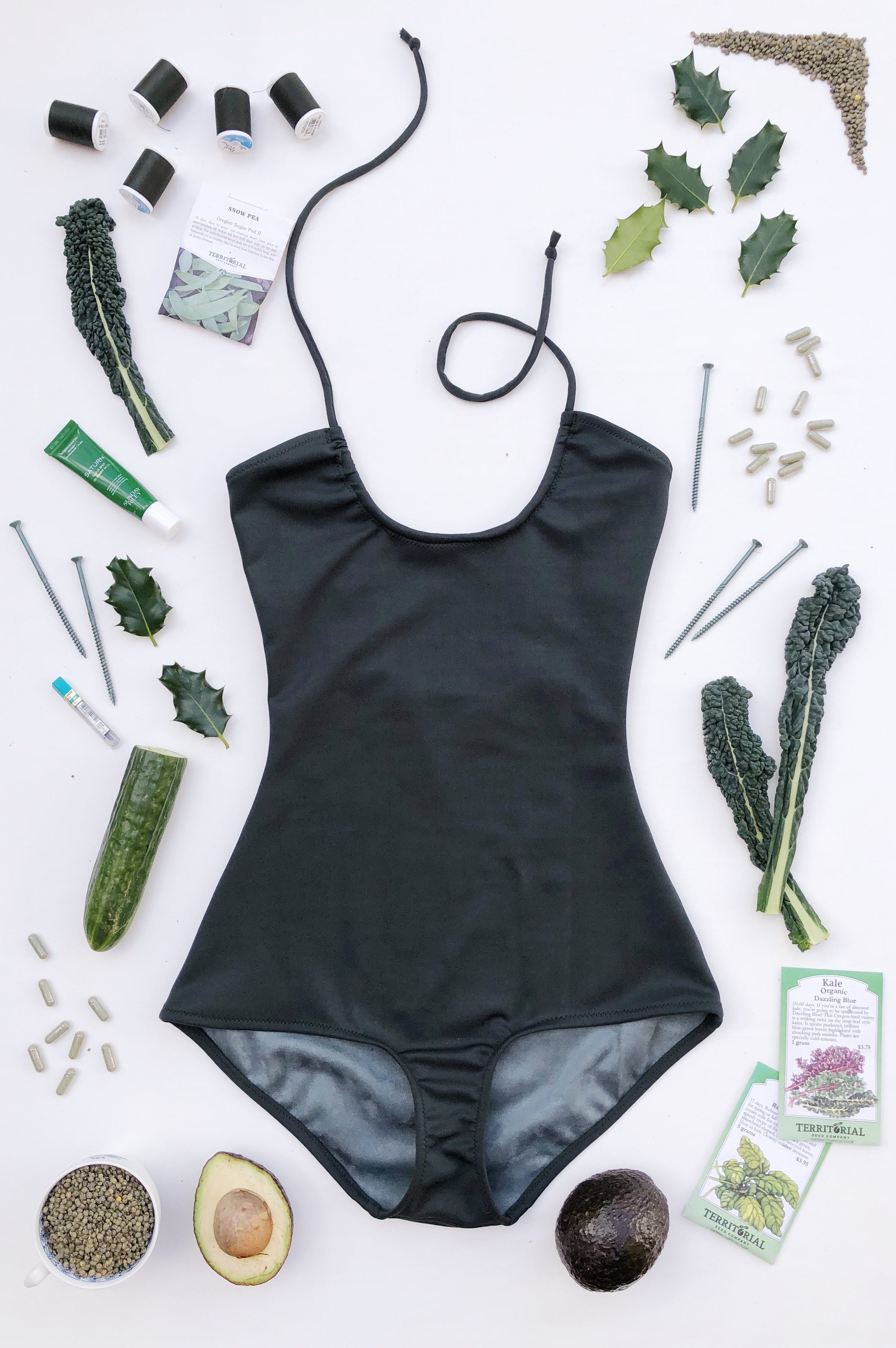 Lagoon One-piece Swimsuit | merrick maria
