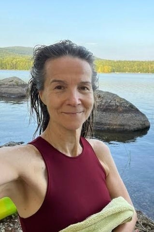 Brick Swimsuit | merrick maria