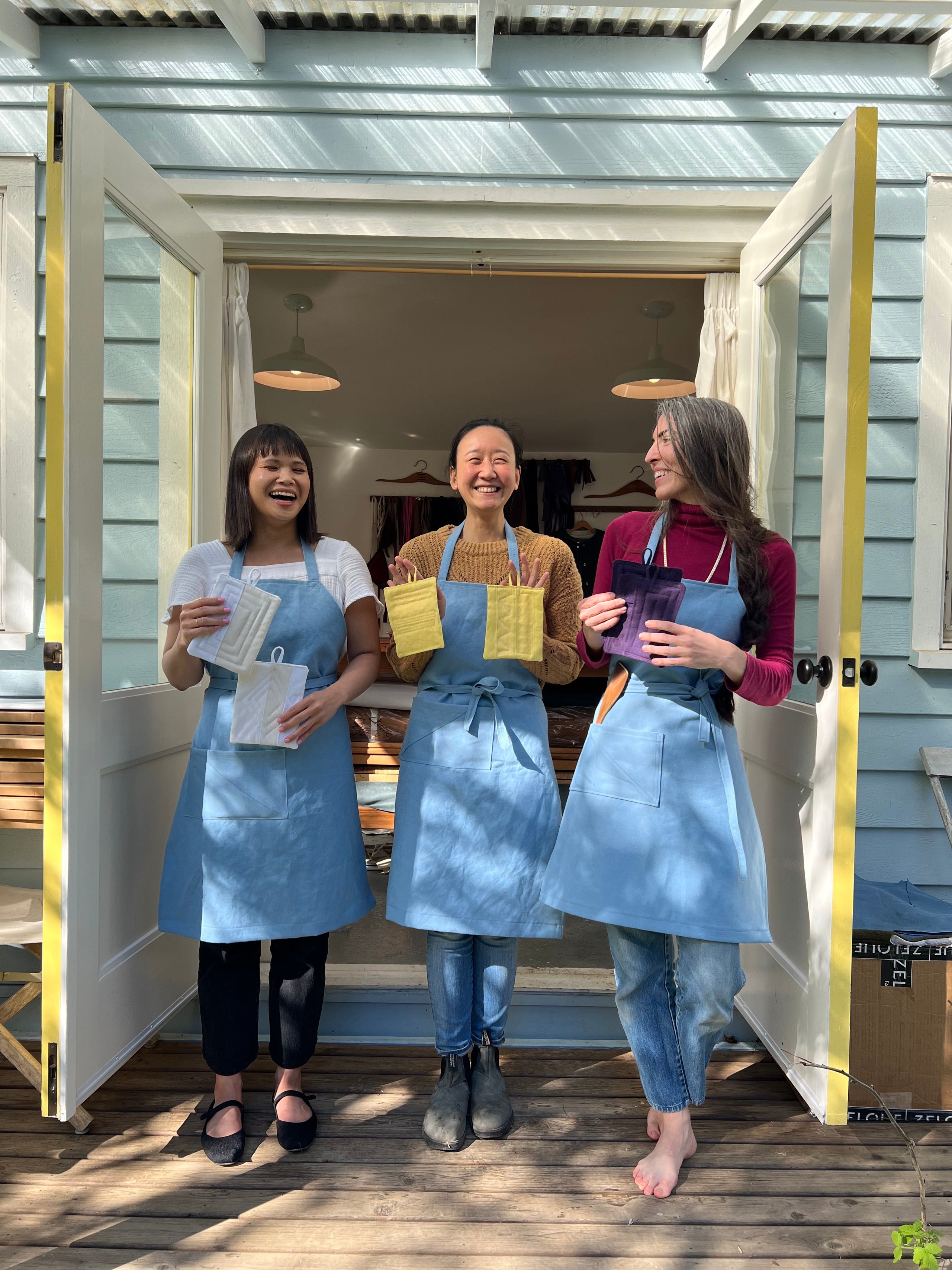 Make an Apron, An Introduction to Machine Sewing | merrick maria