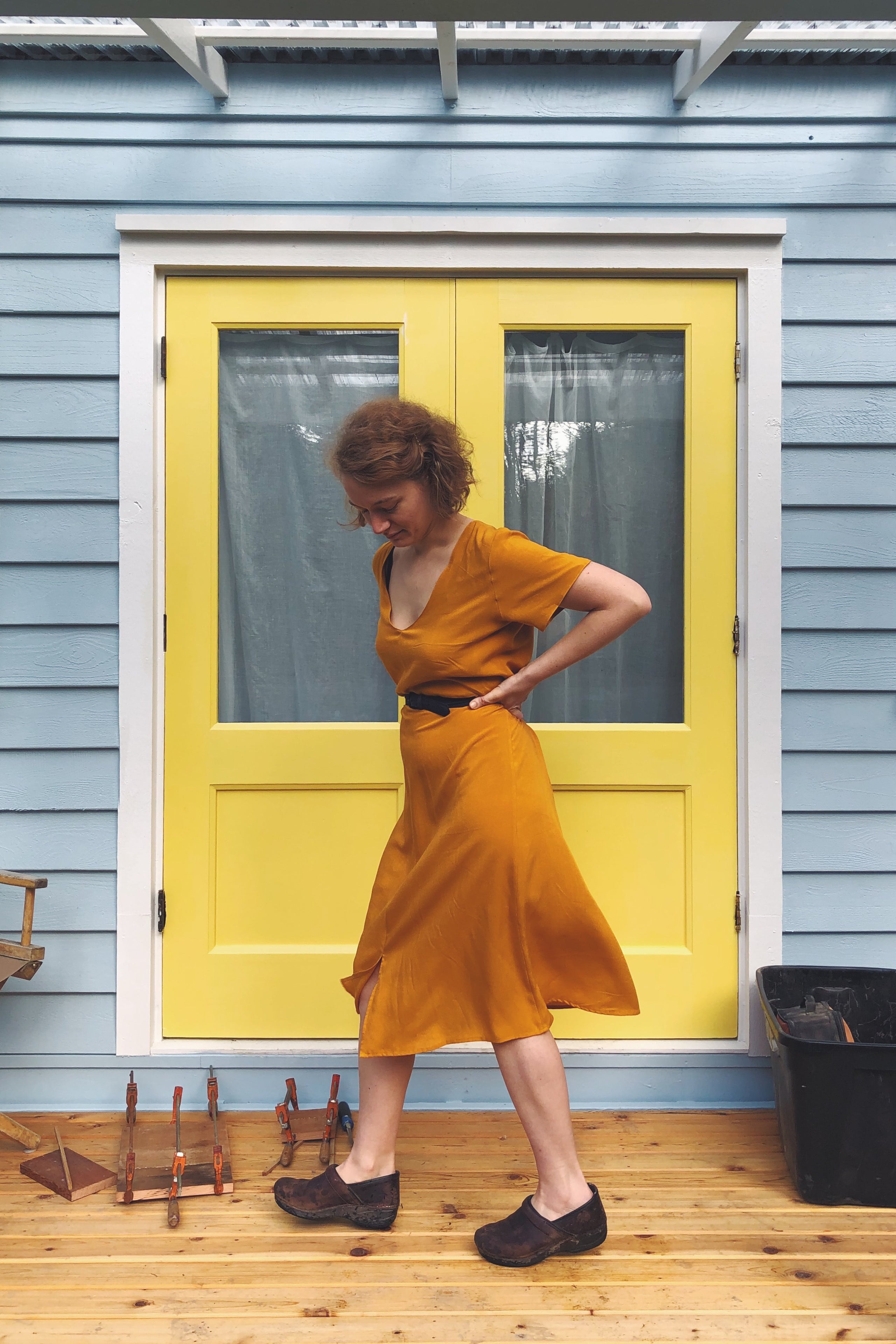 Two Sided Dress | merrick maria